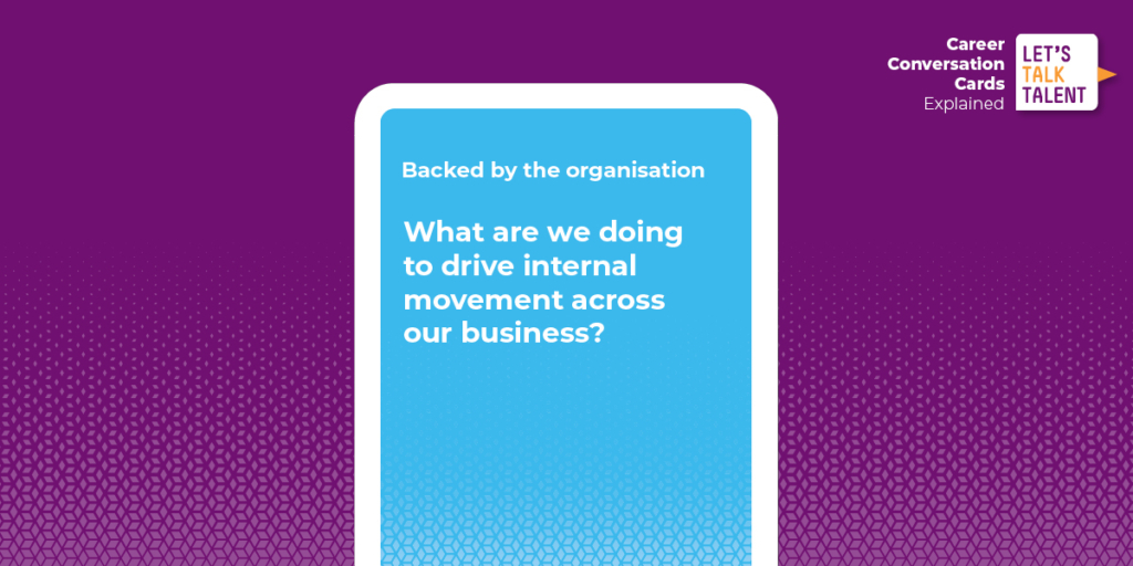What are we doing to drive internal movement across our business? | Let ...