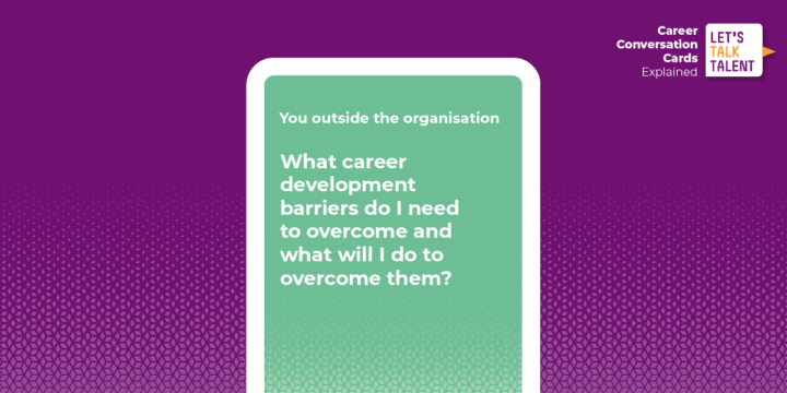 What career development barriers do I need to overcome and what will I ...