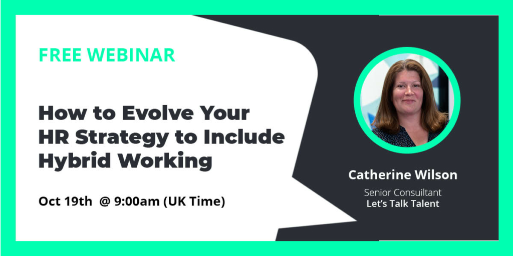 How to Evolve Your HR Strategy to Include Hybrid Working | Let's Talk ...