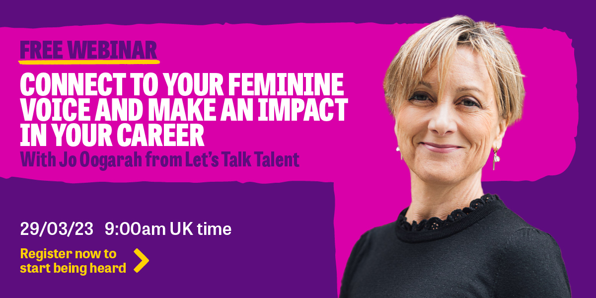 Connect to your feminine voice and make an impact - International Women ...
