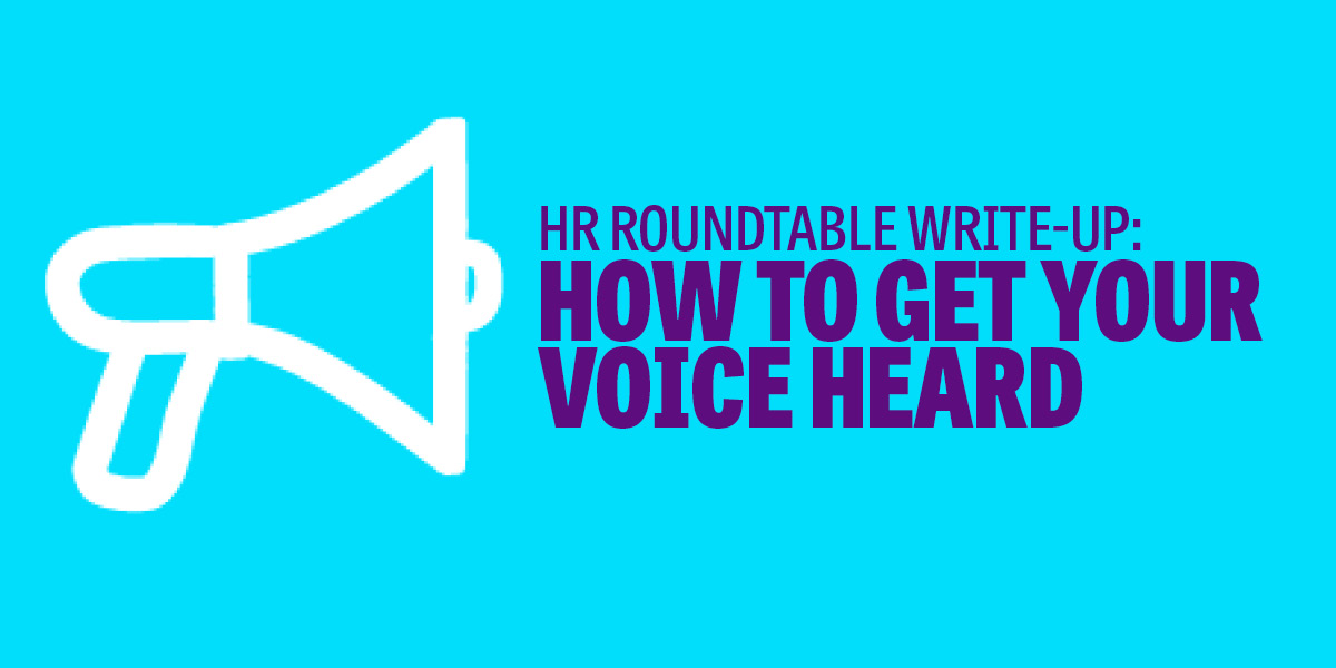 Roundtable Write Up: Getting Your Voice Heard with Steve Bustin | Let's ... Roundtable Write Up: Getting Your Voice Heard with Steve Bustin | Let's ...