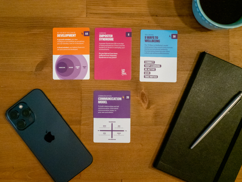 Inspirational Personal Effectiveness Card Deck | Let's Talk Talent