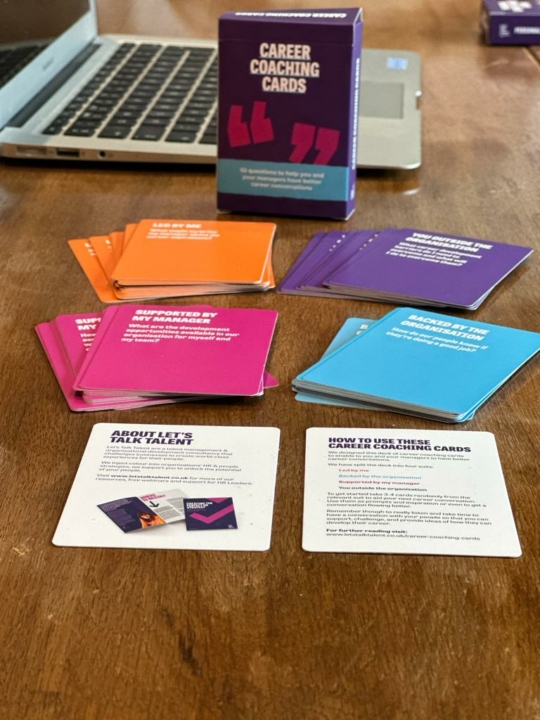 Career Coaching Cards To Inspire Conversations | Let's Talk Talent