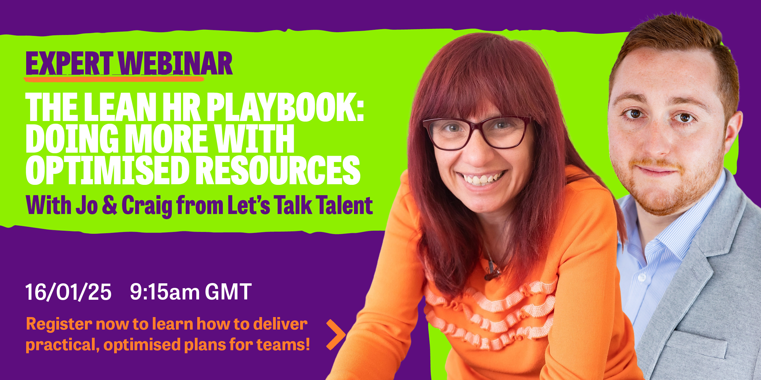 The Lean HR Playbook - Doing More With Optimised Resources Webinar ...