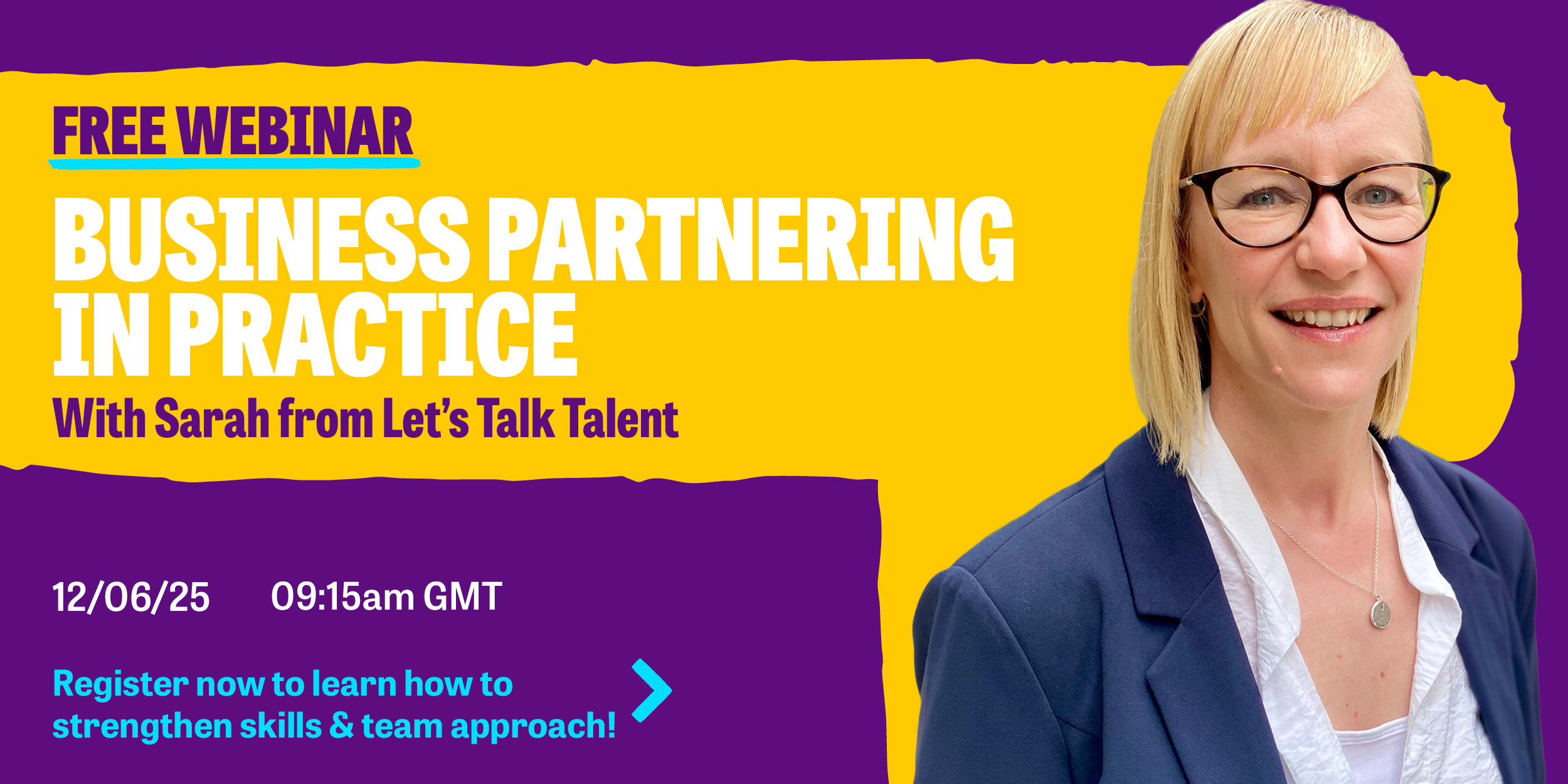 HR Business Partnering In Practice - Webinar | Let's Talk Talent